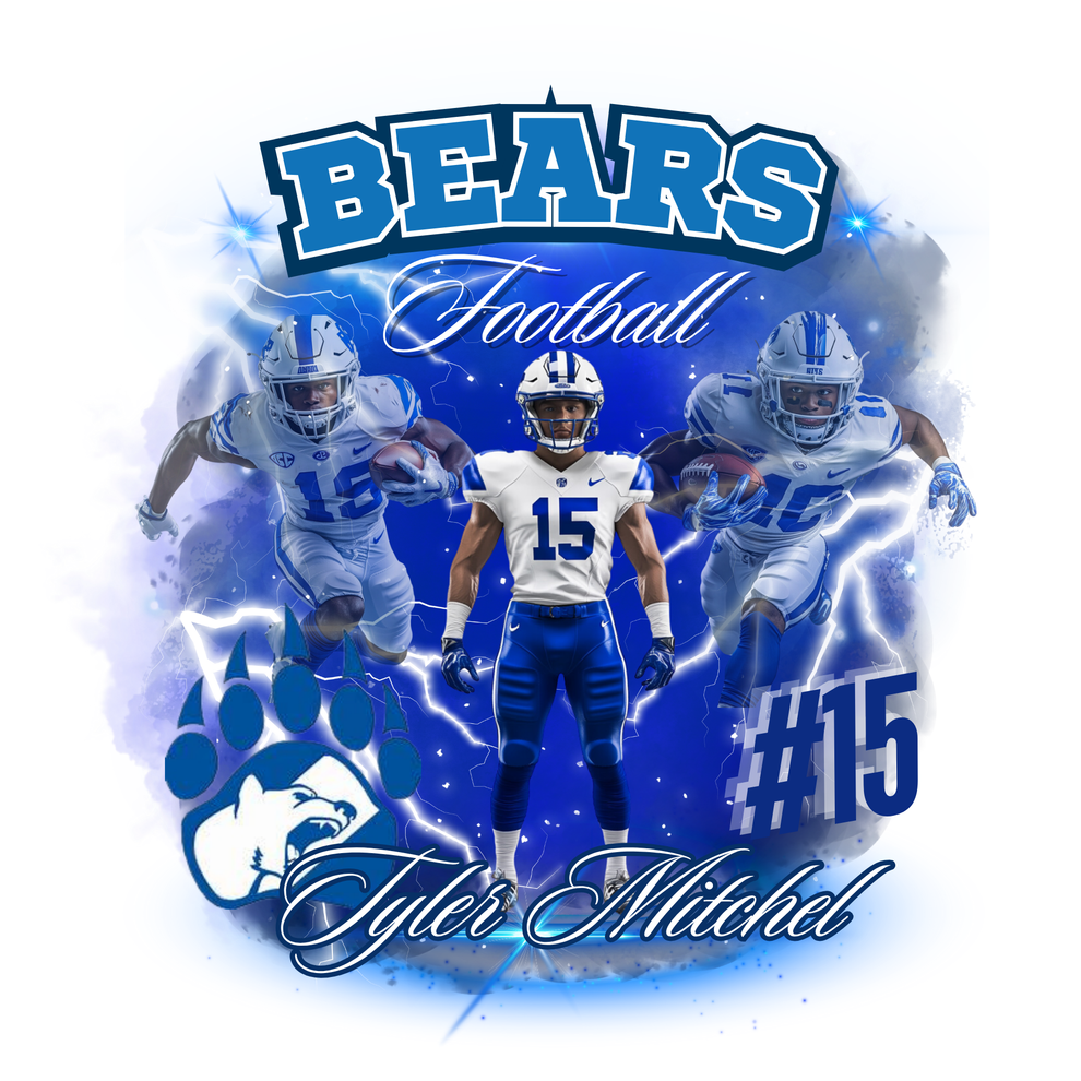 Football Editable Digital Design – Digital Junky Designs by EB